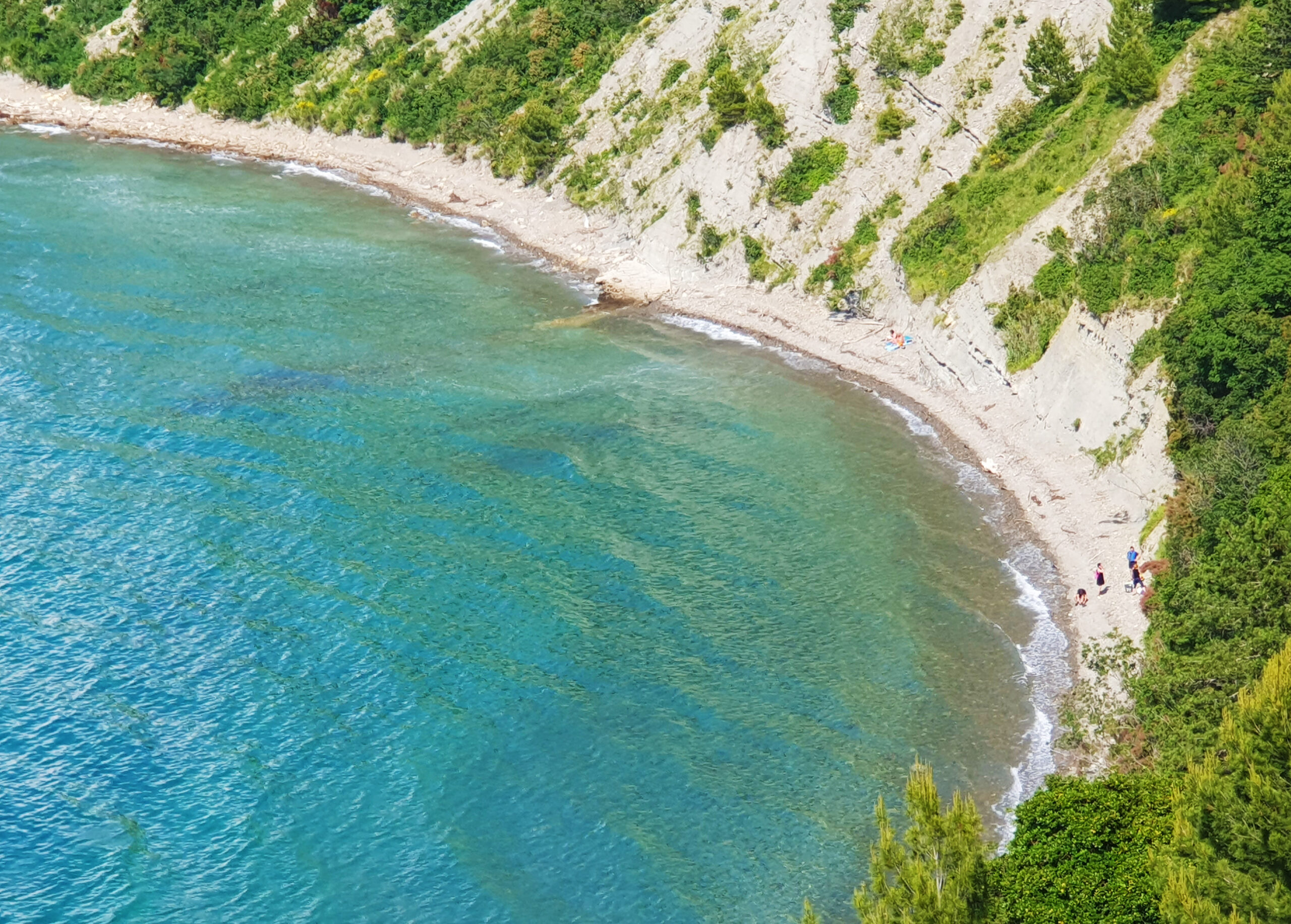 Strunjan beach Slovenia - Adriatic Coast - Hostel Museum